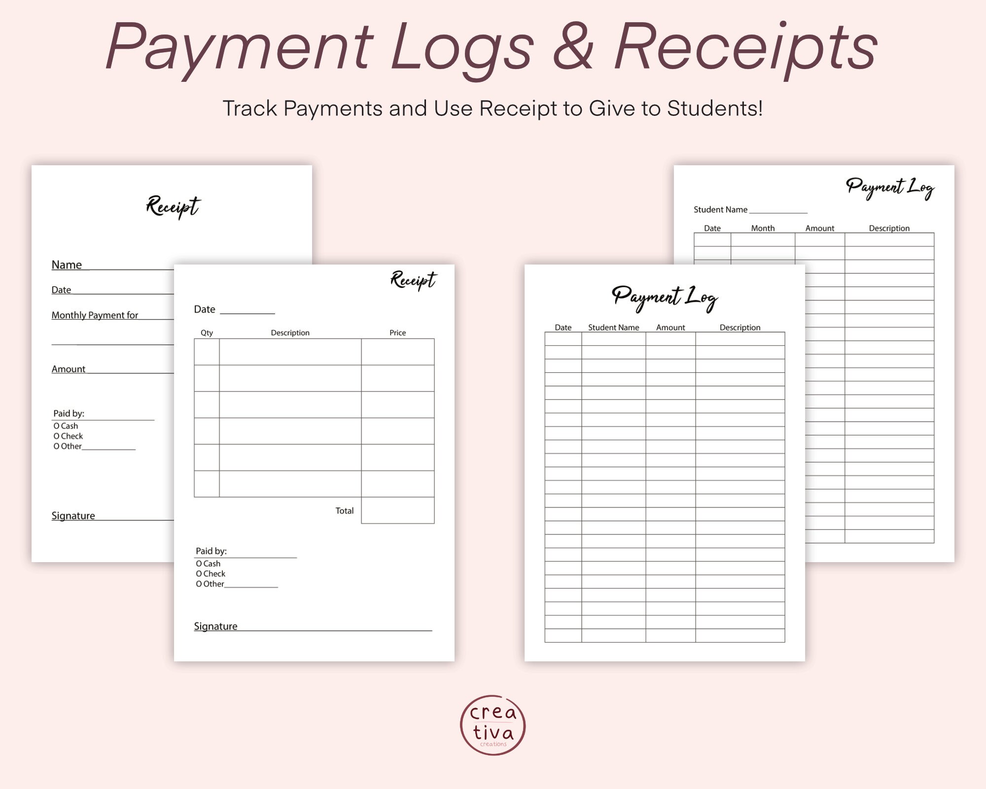 Music Teacher Planner | Lesson & Student Organizer (digital Download ...