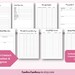 Teacher Planner Printable Teaching Journal Classroom & - Etsy