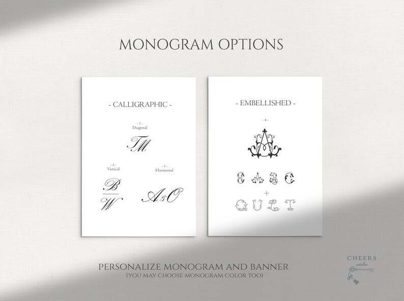 Beach Wedding Crest - Monogram Crest - Luxury Watercolor Ocean Crest ...