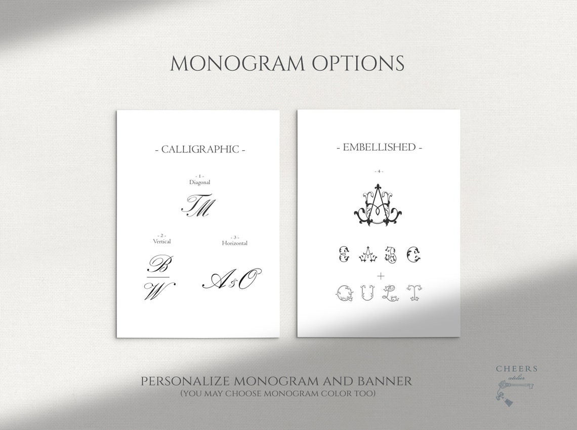 Christmas Crest - Monogram Crest - Luxury Watercolor Crest - Christmas ...