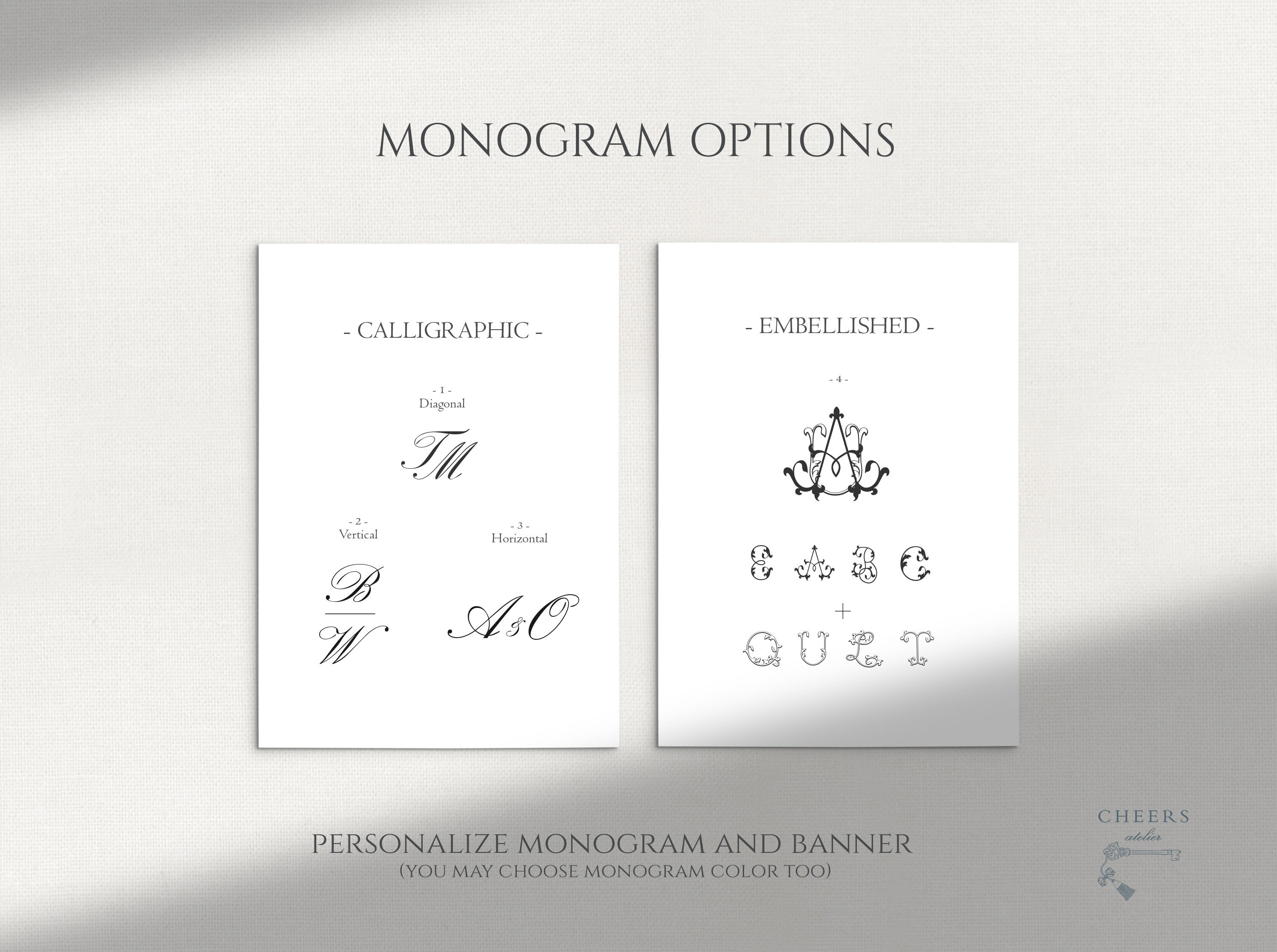 Christmas Crest - Monogram Crest - Luxury Watercolor Crest - Christmas ...