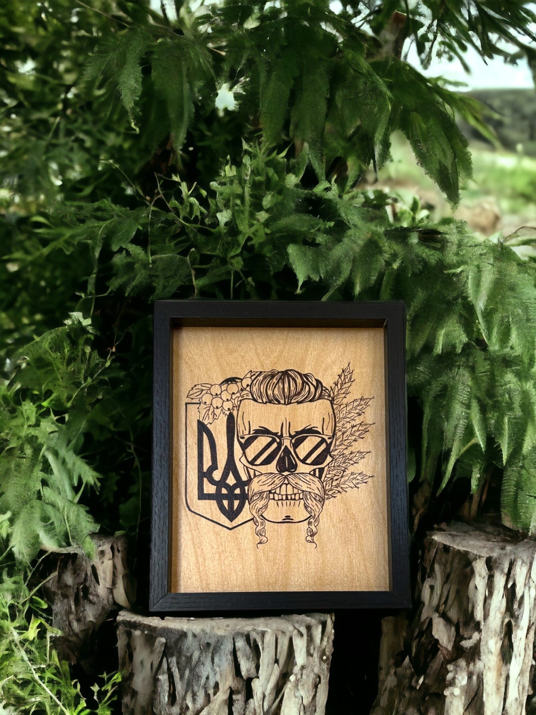 Ukrainian Trident Symbol Handmade Rustic Wall Art, Cultural Decor - Etsy