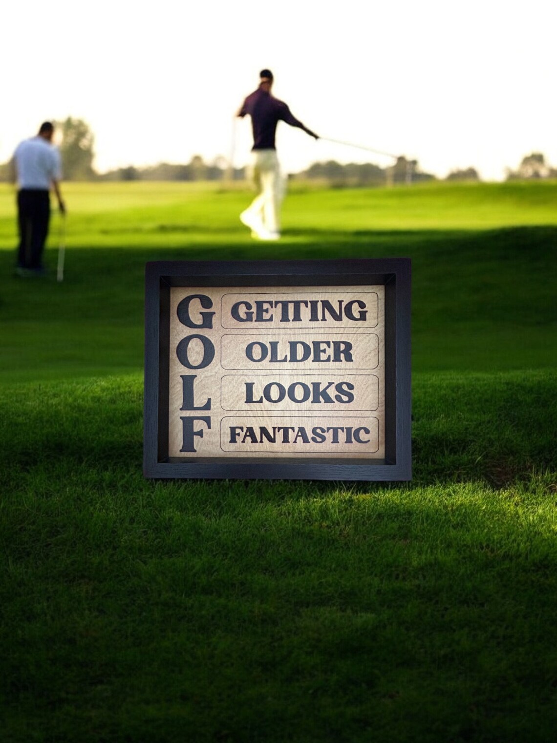 Funny Wood Burned Golf Sign - Handmade Decor for Enthusiasts - Etsy