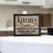 Wood Burned Kitchen Sign - Etsy