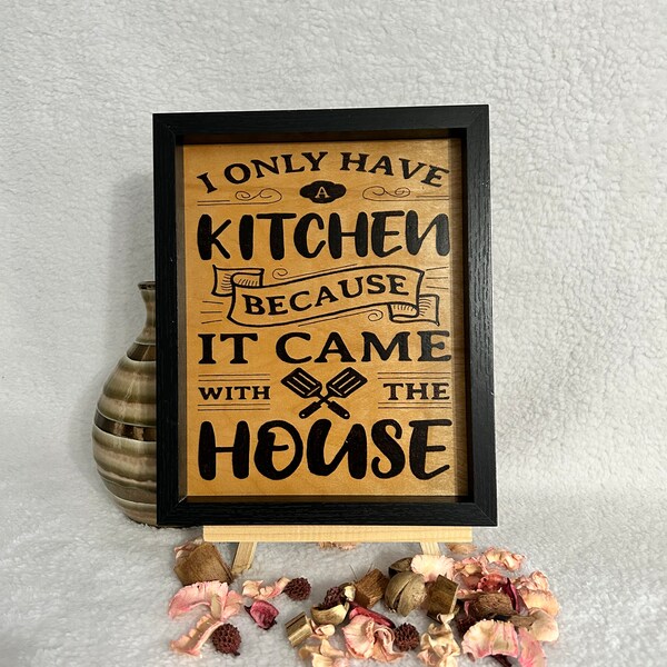 Funny Kitchen Sign - Etsy Canada