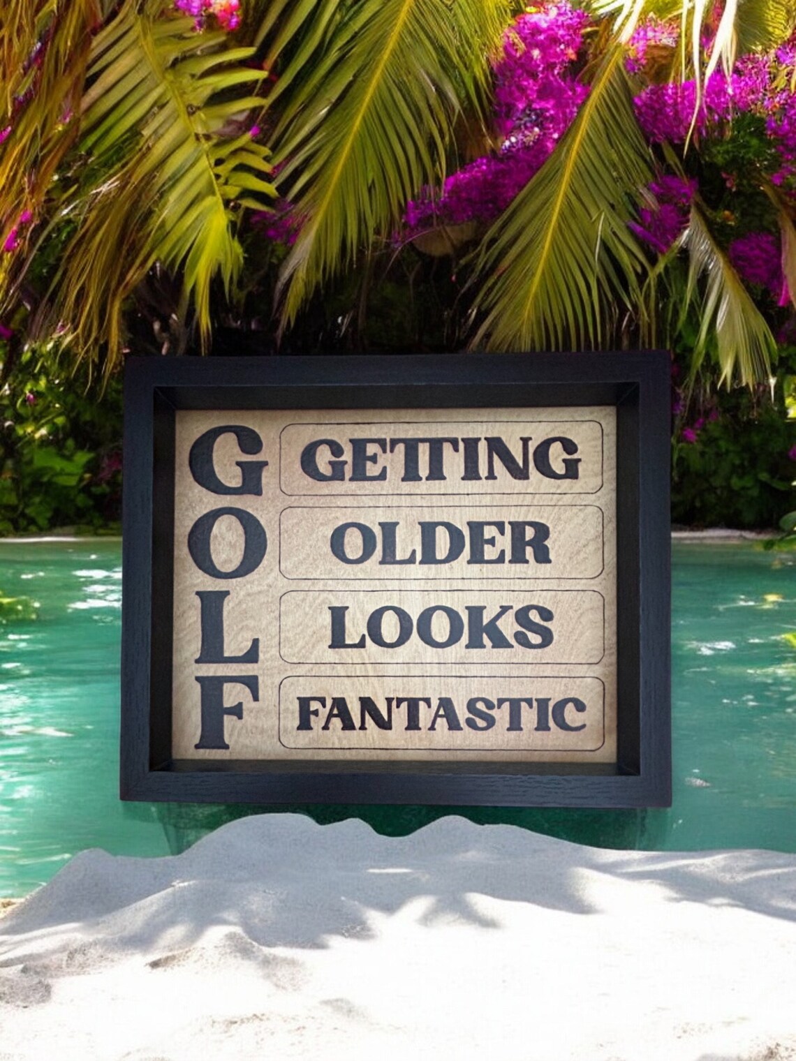 Funny Wood Burned Golf Sign - Handmade Decor for Enthusiasts - Etsy