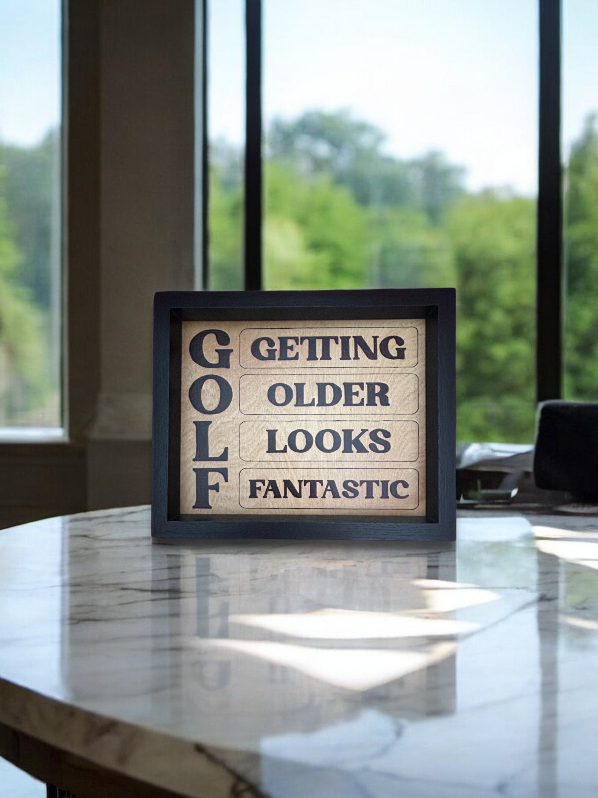 Funny Wood Burned Golf Sign - Handmade Decor for Enthusiasts - Etsy