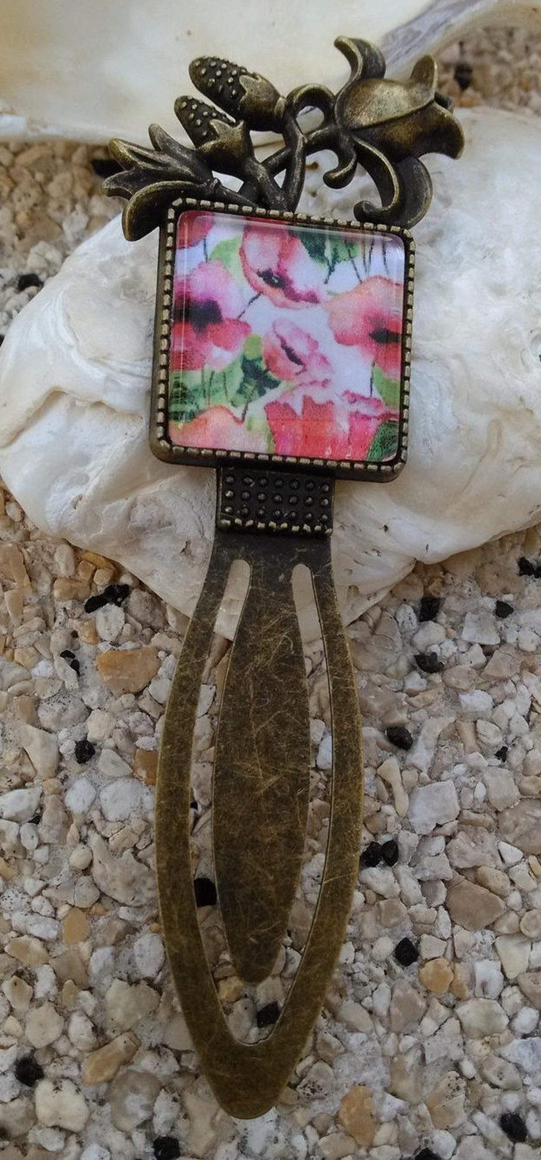 Bookmark, Fancy Bookmark, Flower Bookmark, Bookmark, Flower, Unique ...