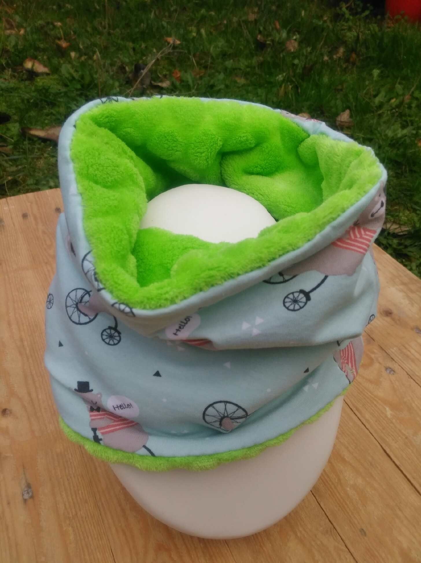 Winter snood, Muffler, Sling, Snood for boy, Winter child accessory ...