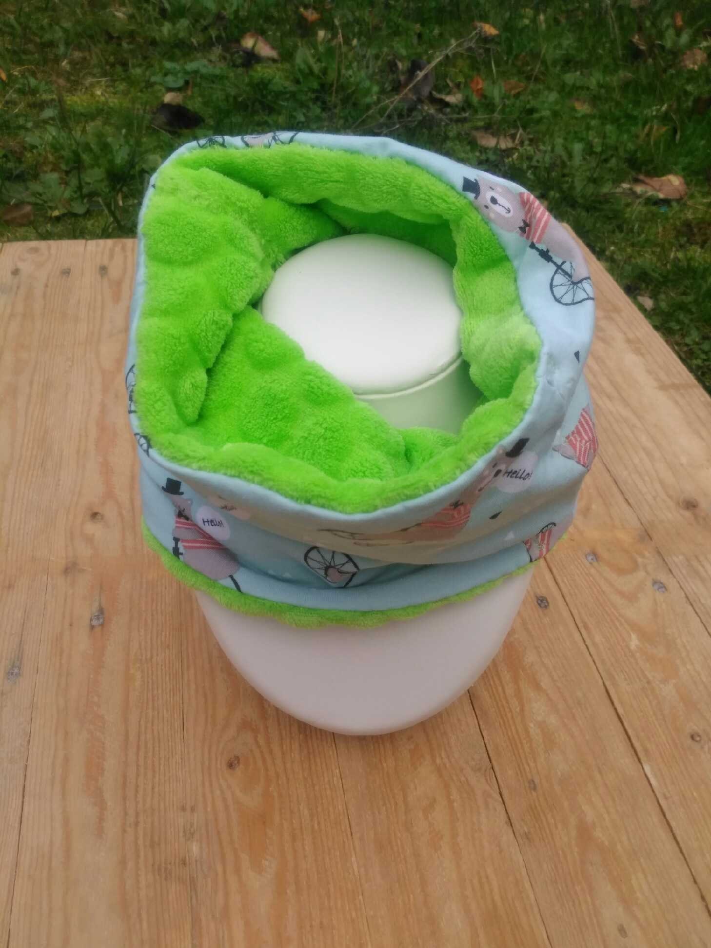 Winter snood, Muffler, Sling, Snood for boy, Winter child accessory ...