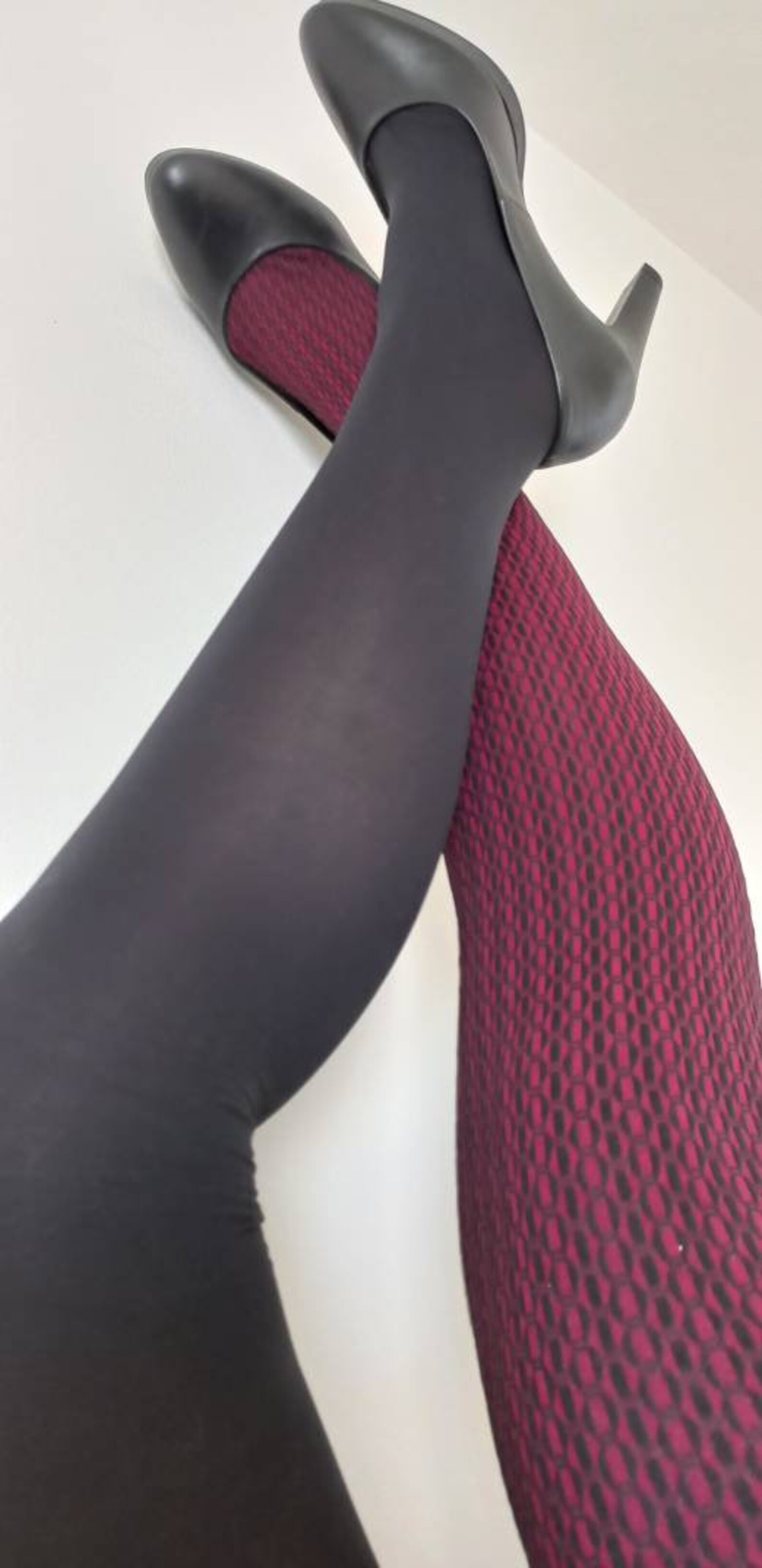 Tights, Fancy Tights, Semi-opaque Tights, Two-tone Tights, Fancy Tights ...