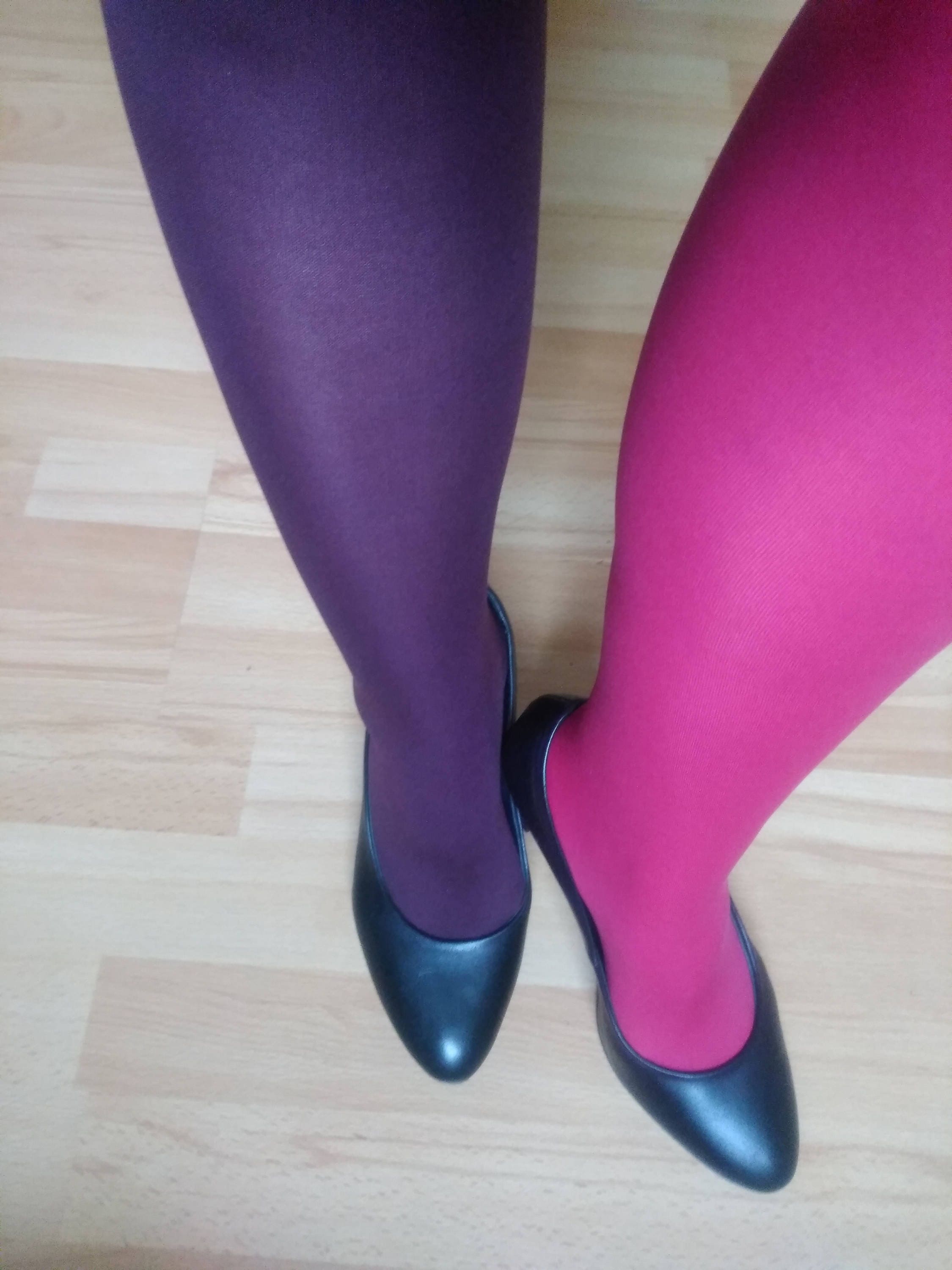 Collants bicolores , Collants uniques , Tights for woman, Collants ...