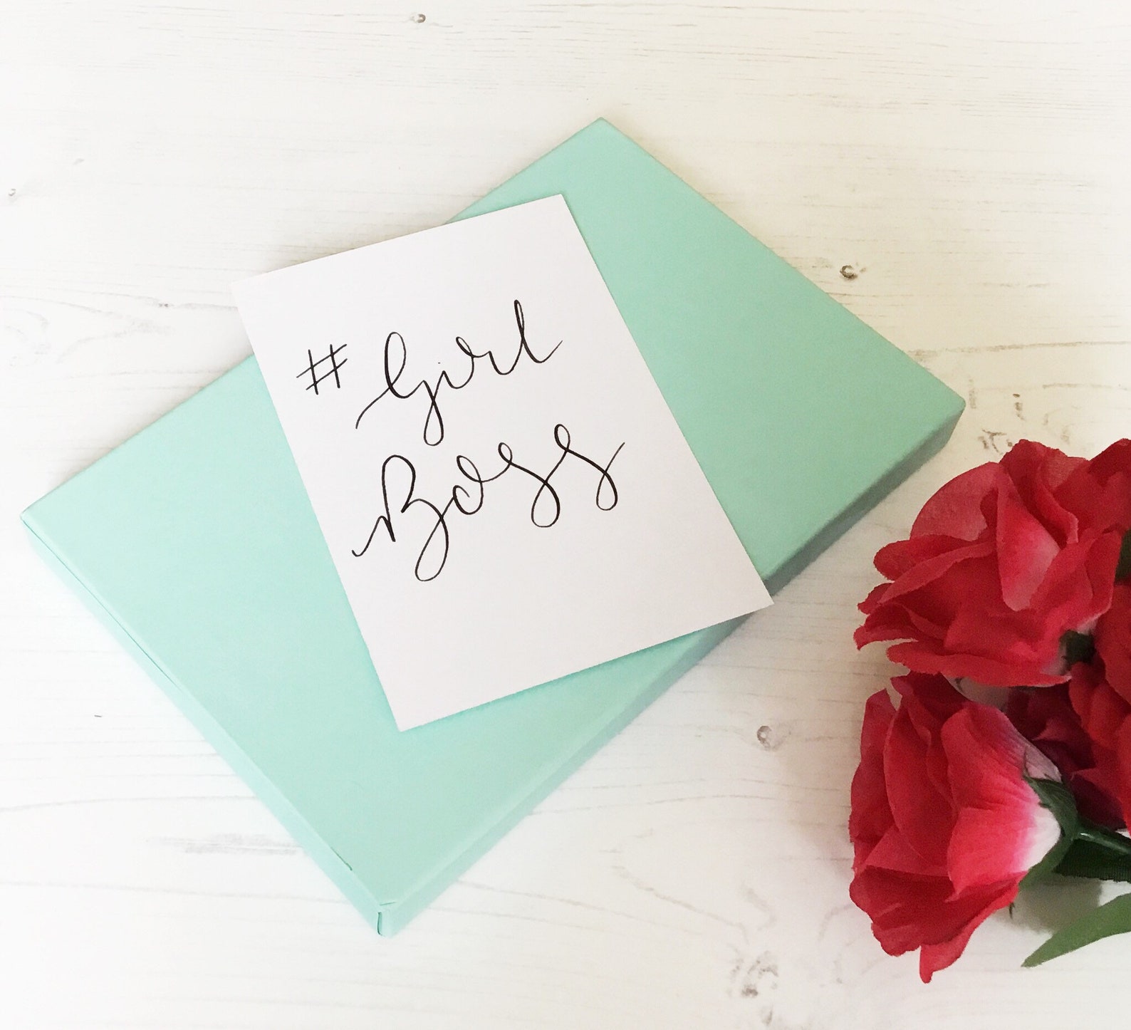 Girl Boss Card Feminist Card Feminism Card Girl Boss Quote - Etsy