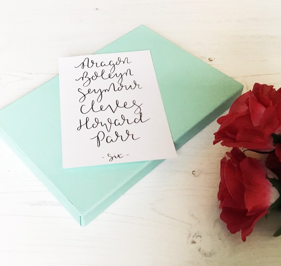 Six the Musical Quote, Six Musical, Six, Six Musical Card, Six Musical ...