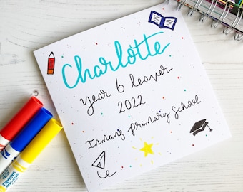 Year 6 Leavers Card - Etsy