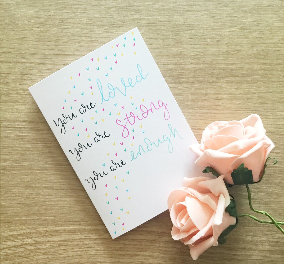 Friend Card, Support Card, Mental Health Card, Encouragement Card ...
