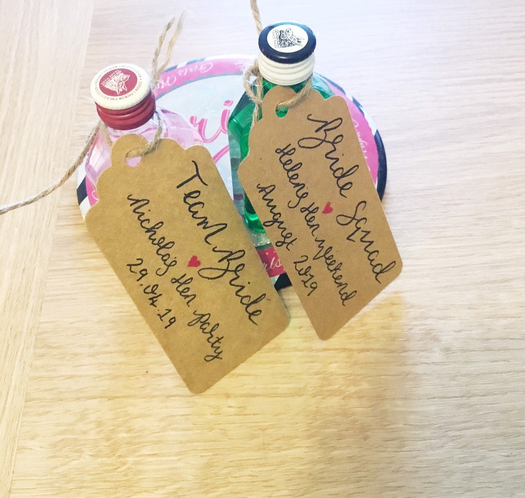 Hen Party Favour Tags, Hen Party Tags, Hen Weekend Favour Tags, Hen ...