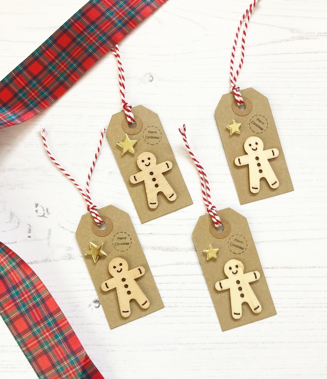 Christmas Gift Tags, Gingerbread Man Christmas Gift Tags, Gift Tags ...