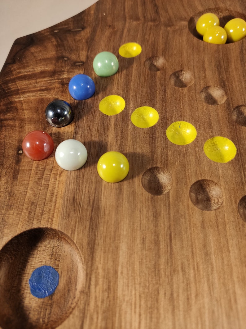 Jeu de tock 4 et 6 joueurs plateau reversible en bois massif - Etsy France