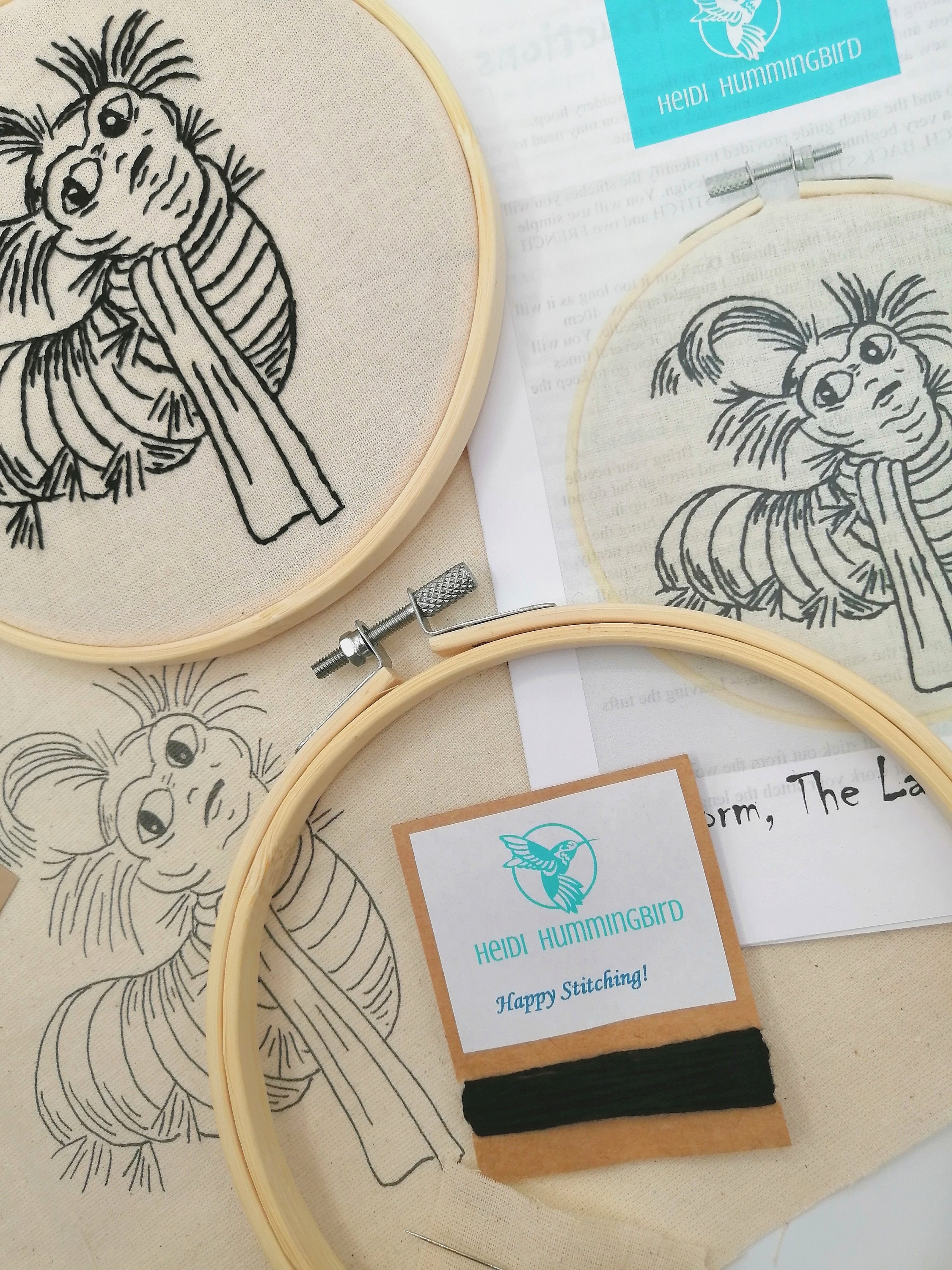 Kits & How To The Labyrinth movie 1986 embroidery hoop art kit PDF ...
