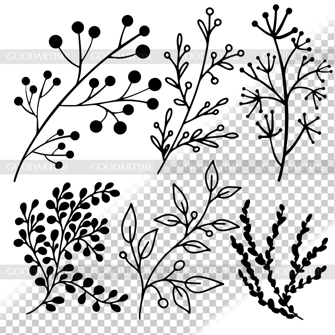 Leaves Bundle SVG Branch Svg Files for Cricut Leaf Svg - Etsy Canada