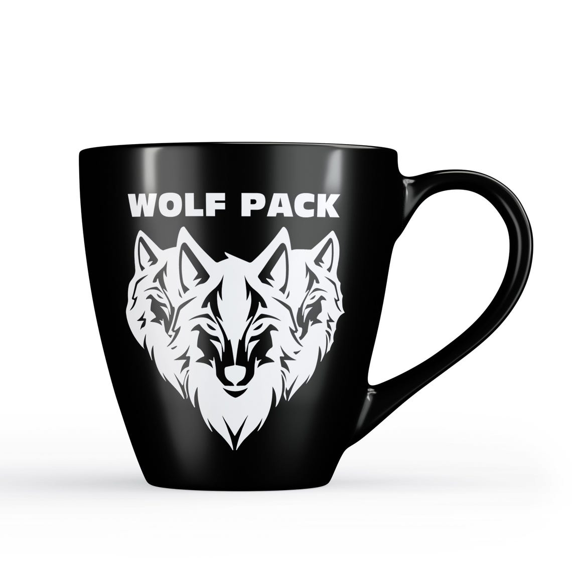 Wolf Pack White SVG File for Cricut, Wolf Heads, Wolf Png, Cricut Svg ...