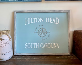 Hilton Head Island Sign - Etsy