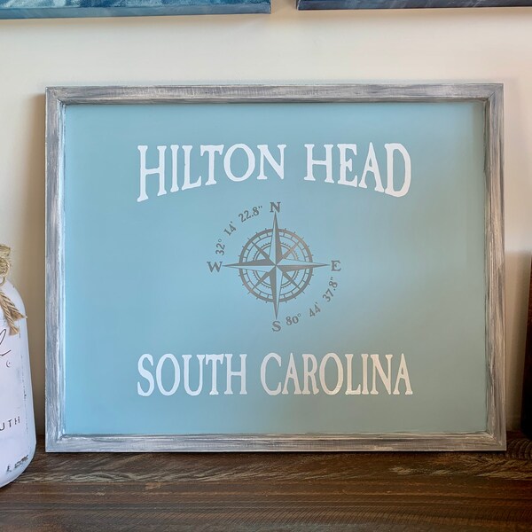 Hilton Head Sign - Etsy