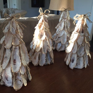 Oyster Shell Tree With Gold Trim | Etsy