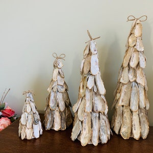 Oyster Shell Tree With Gold Trim - Etsy
