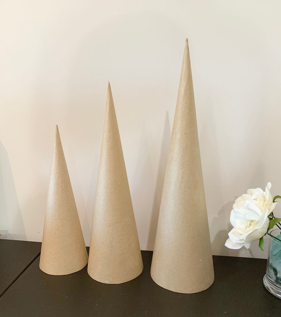 Paper Mache Cones for Crafting - 3 Sizes Available 12", 15" & 18" - Etsy