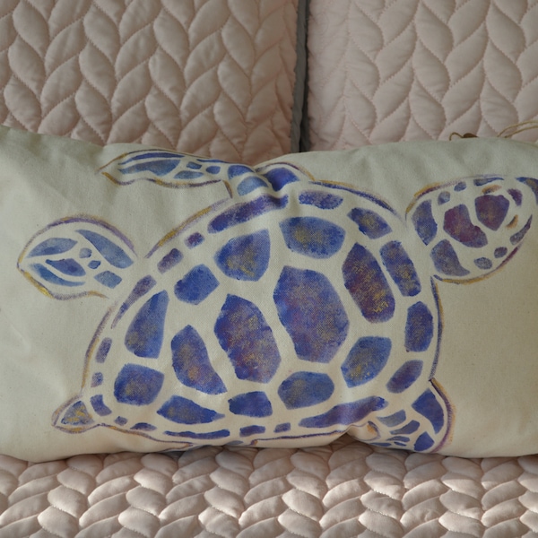 Sea Turtle Pillow - Etsy