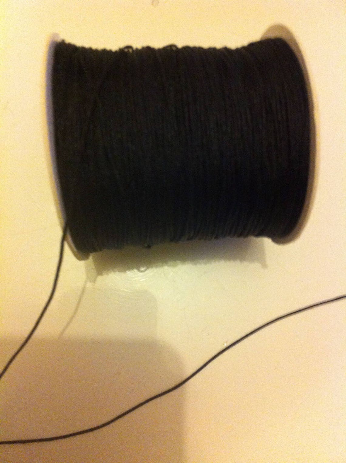 Fil de nylon couleur noir 05mm fil fin et résistant - Etsy France