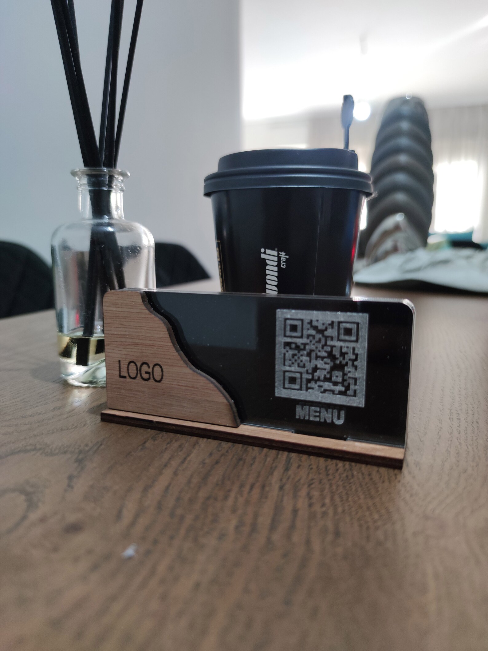 10custom-made QR Code Tabletop Stands, Scannable QR Code Tabletop to ...