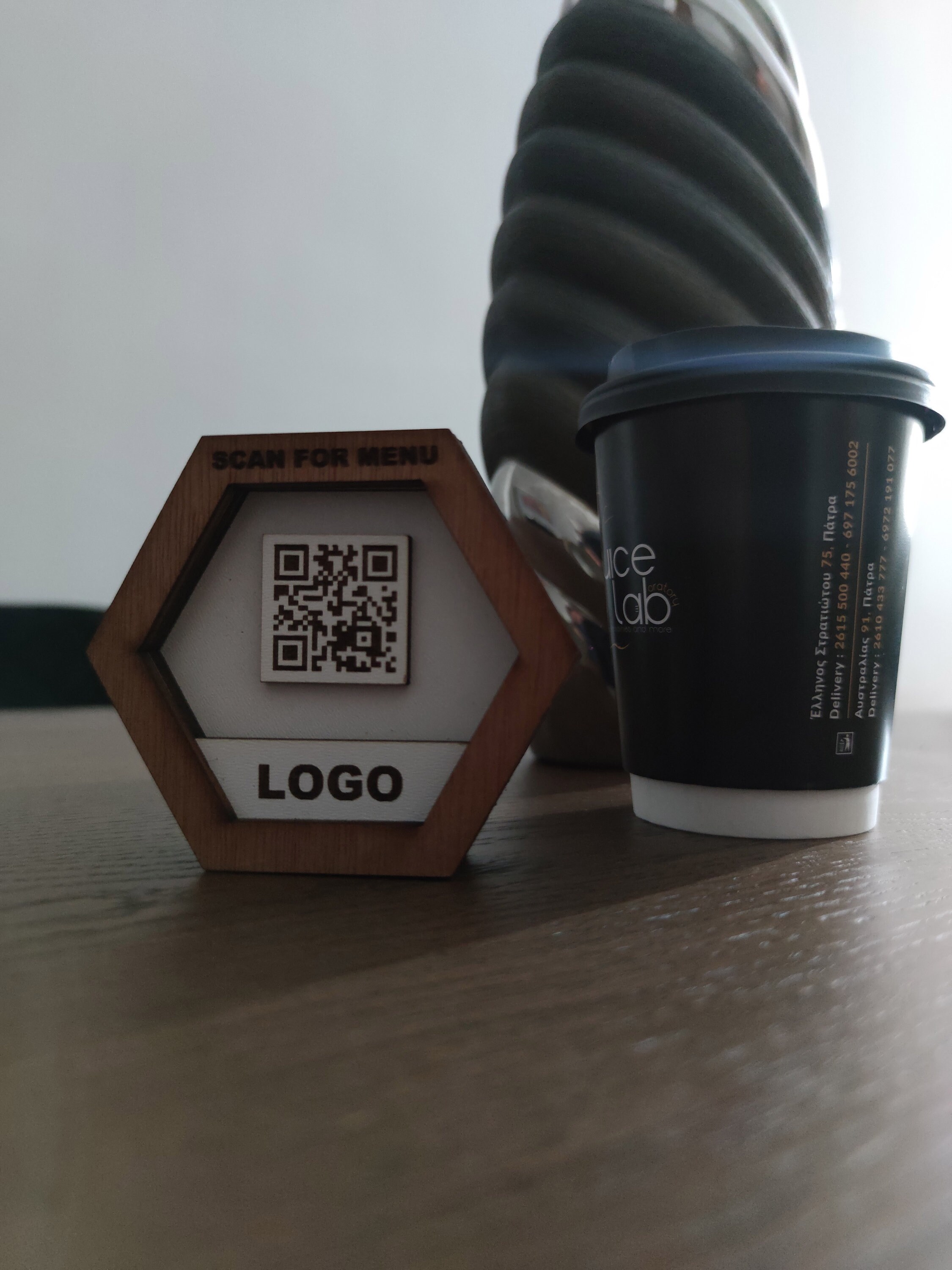 10 QR Code Table Stand Custom Made QR Digital Menu Sign for - Etsy