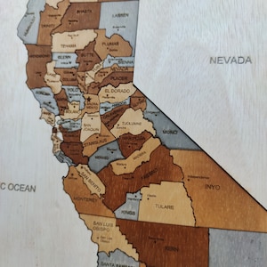 Explore California's Diverse Counties With Our Captivating Jigsaw ...