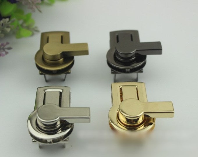 Open Lid Twist Turn Lock 33mm Purse Charm Organizer Luggage | Etsy