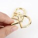 Swivel Lever Snap Hook 7/8" 21mm Metal Spring Push Gate Purse Clip ...