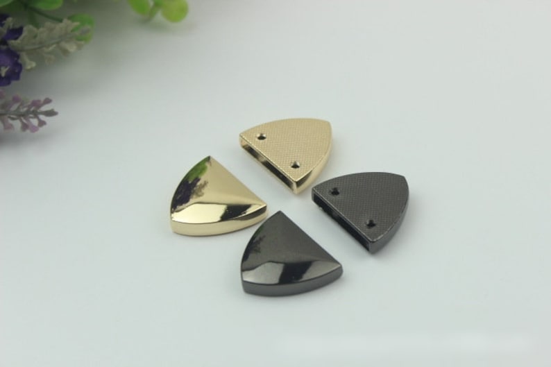 Metal Strap Belt End Caps 24mm 1" Webbing Lace Leather Ribbon Zipper ...