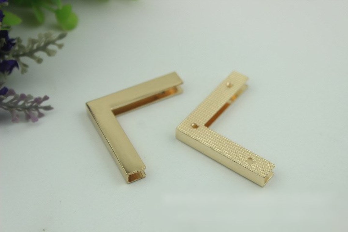 Bag Corner Protector Edging Frame 40mm 1 5/8" Leather Ribbon Strap Belt ...