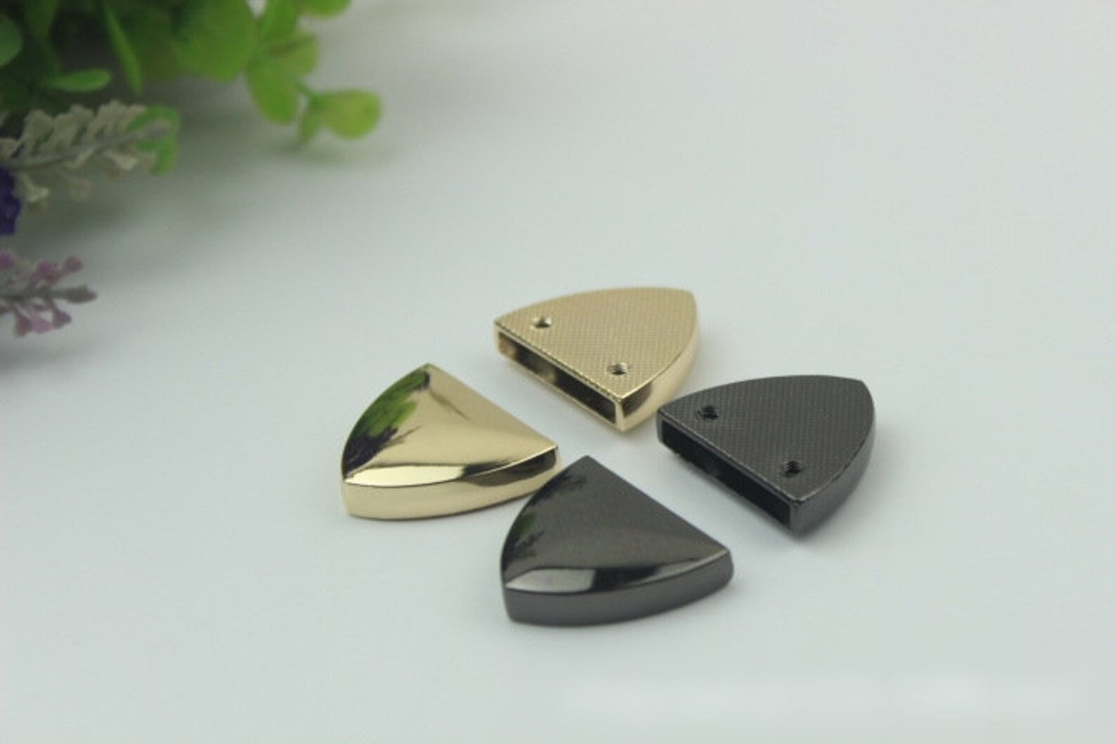 Metal Strap Belt End Caps 24mm 1 Webbing Lace Leather - Etsy