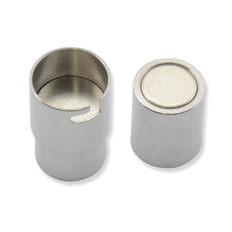 Magnetic Tube Barrel Twist Lock Clasp 2 3 4 5 6 mm Stainless | Etsy