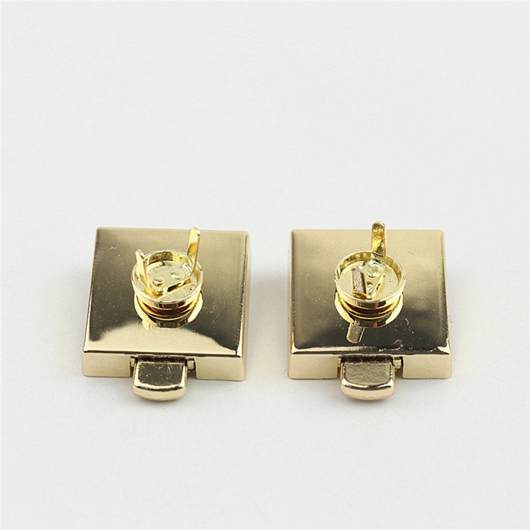 Turn Lock 1" 24mm Metal Purse Twist Lock Closure Heavy Duty Handbag Bag ...