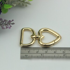 Heart Swivel Lever Snap Hook 47 20 Mm Alloy Metal Spring Trigger ...