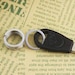Stainless Steel Ring Key Chain Connector Split Ring Key Fob Hardware 15 ...