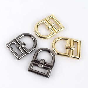 Swivel Lever Snap Hook 7/8" 21mm Metal Spring Push Gate Purse Clip ...