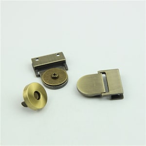 Magnetic Bag Lock Button 31mm 1 1/4" Purse Charm Organizer Luggage ...