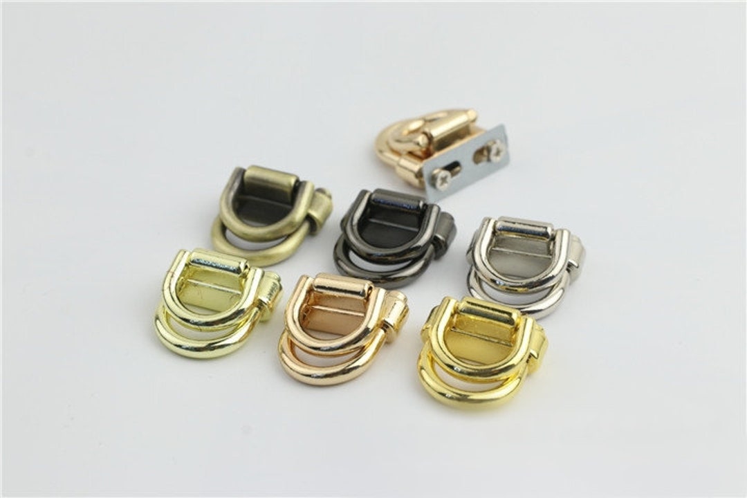 Strap Chain Handles Connector 1/2 Inch 13mm Lock Buckle Gold Black ...