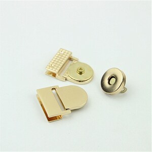 Magnetic Bag Lock Button 31mm 1 1/4" Purse Charm Organizer Luggage ...