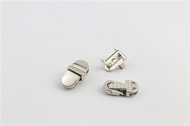 Thumb Lock 1 1/8" 28mm Purse Press Lock Tuck Tongue Clip Clasp Closure ...